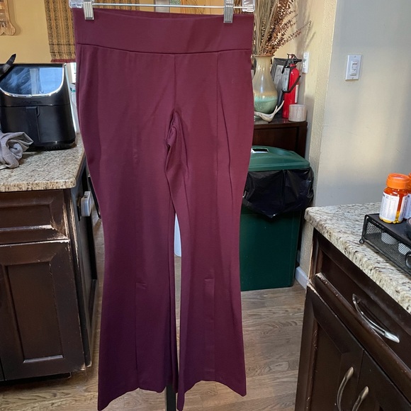 Pants & Jumpsuits | Wine Color Bell Bottom Pants | Poshmark
